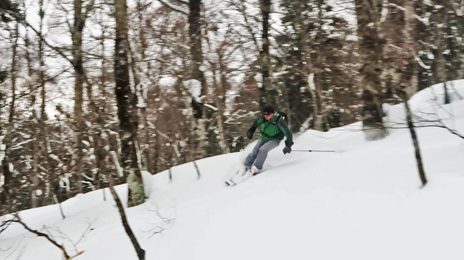 ギッタギタの二岐山: STRAIGHTWALL